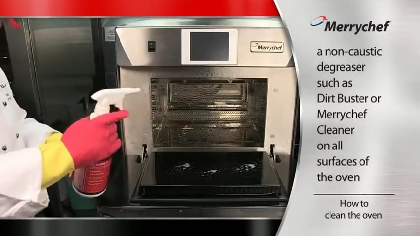 How To Clean A Merrychef on Vimeo