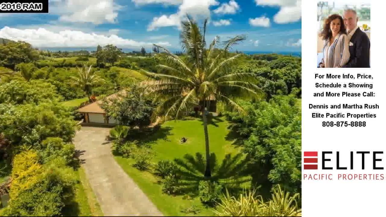 Haiku Estate 894 East Kuiaha Road on Vimeo
