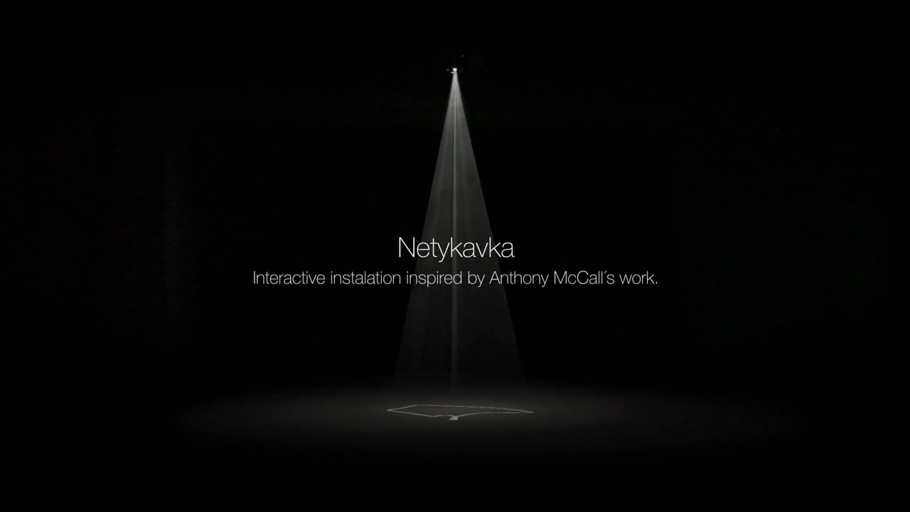 Netykavka #1 - interactive installation | PolymorphArt.net