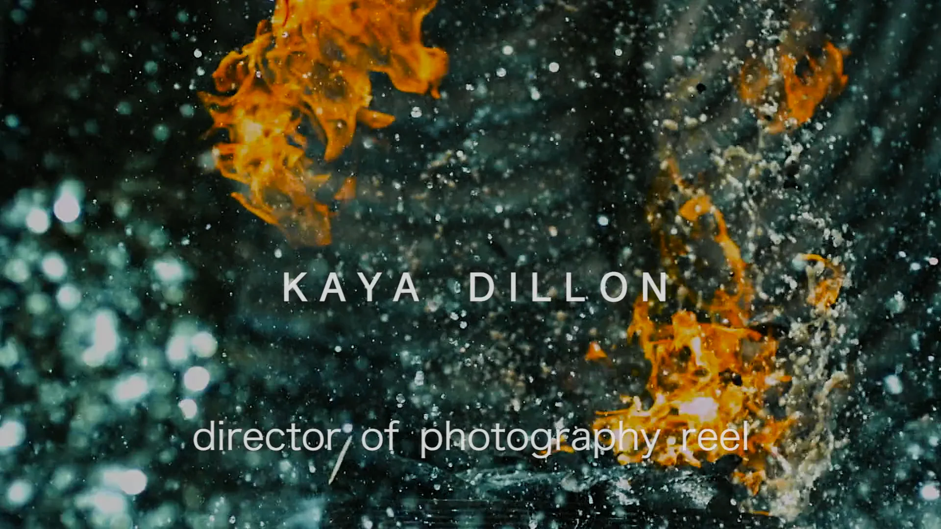 Kaya Dillon Director of Photography Reel 2016 on Vimeo