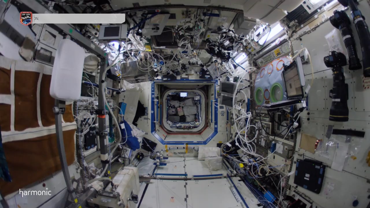 NASA 4K Video- UHD ISS Space Station Fisheye Fly Through 4K Ultra HD on ...