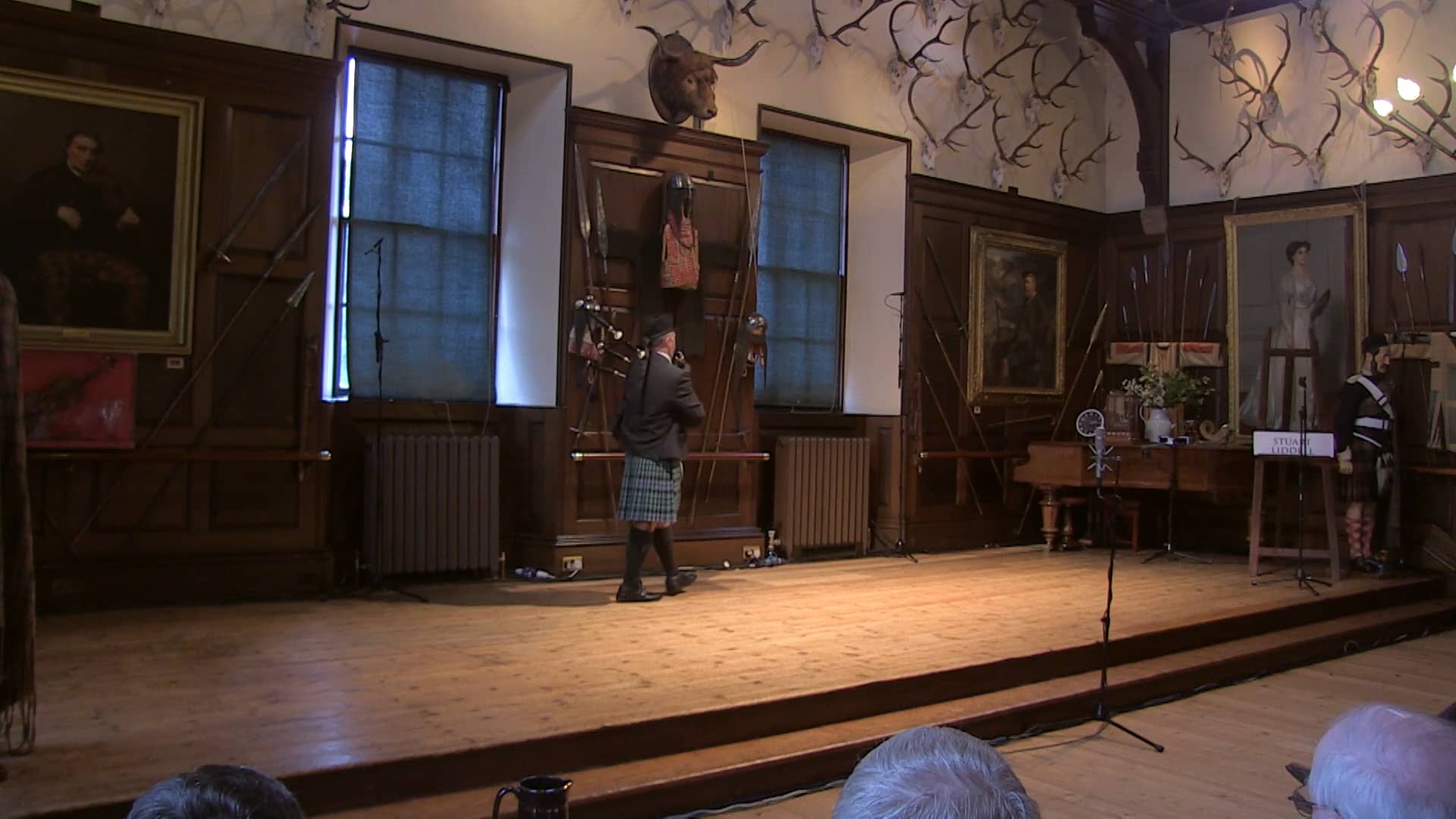 Stuart Liddell plays Lament for the Children Piobaireachd at the ...