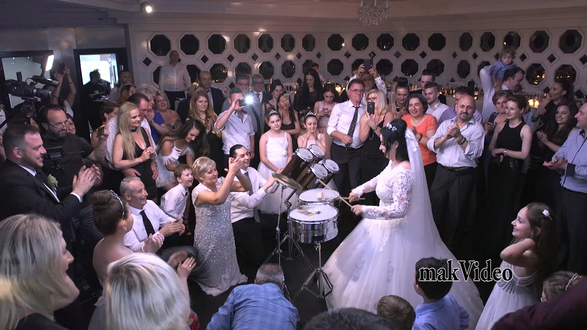 Macedonian bride drummer by makVideo