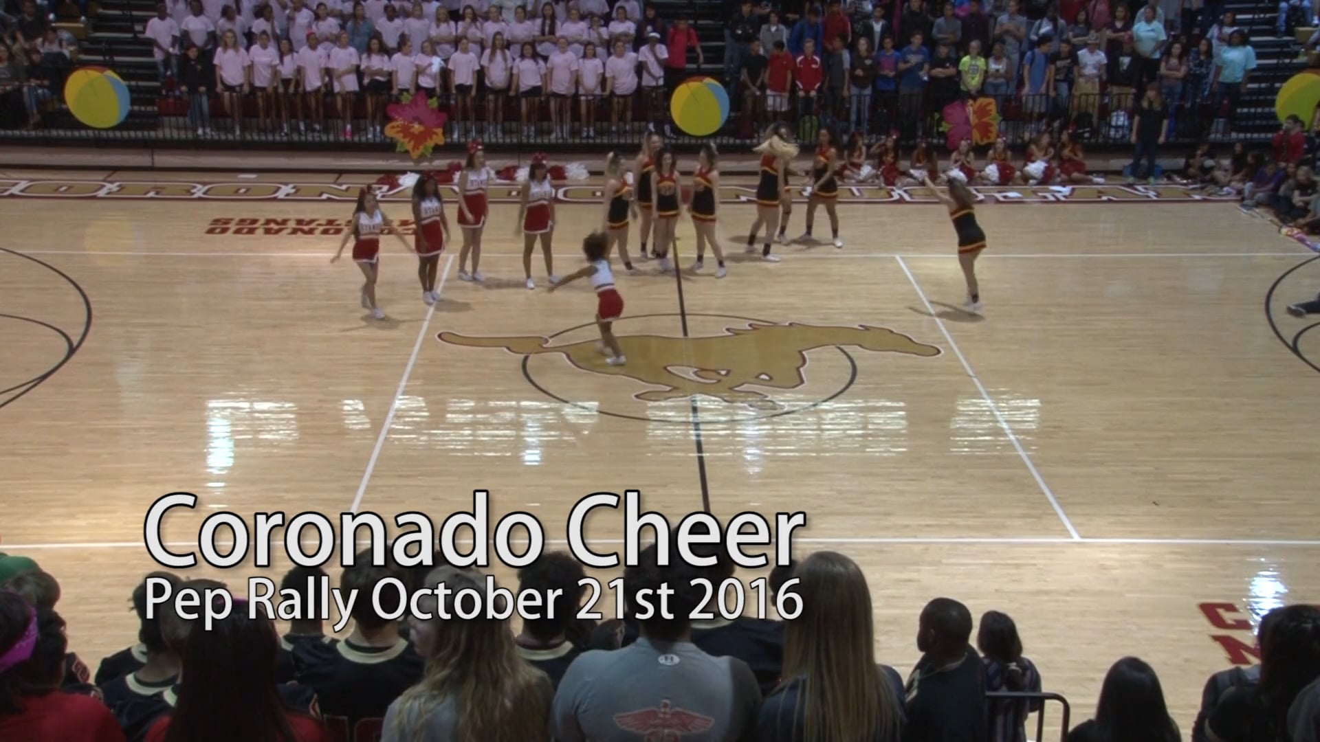 Coronado Cheer - Lubbock Cooper Pep Rally Oct. 21st 2016 on Vimeo