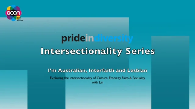 Intersectionality Series: I'm Australian, Interfaith and Lesbian on Vimeo