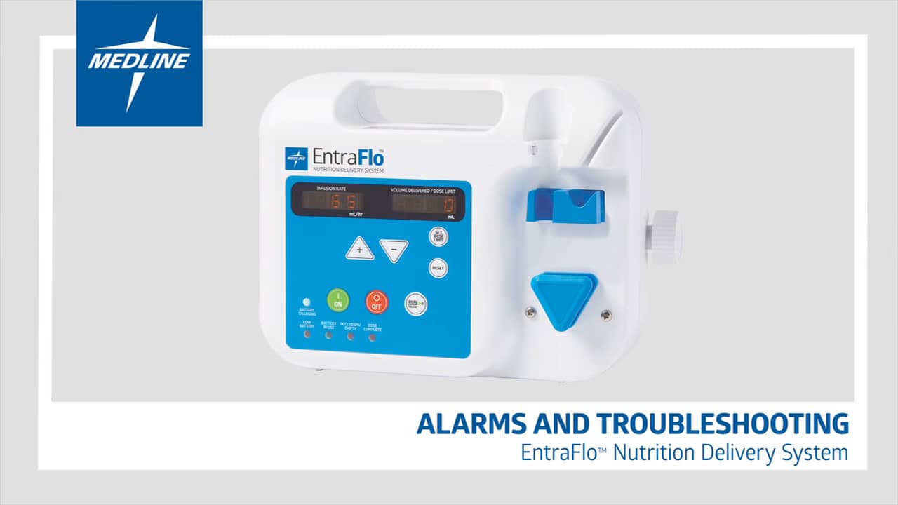 Medline EntraFlo Nutrition Delivery System: Alarms & Troubleshooting on ...