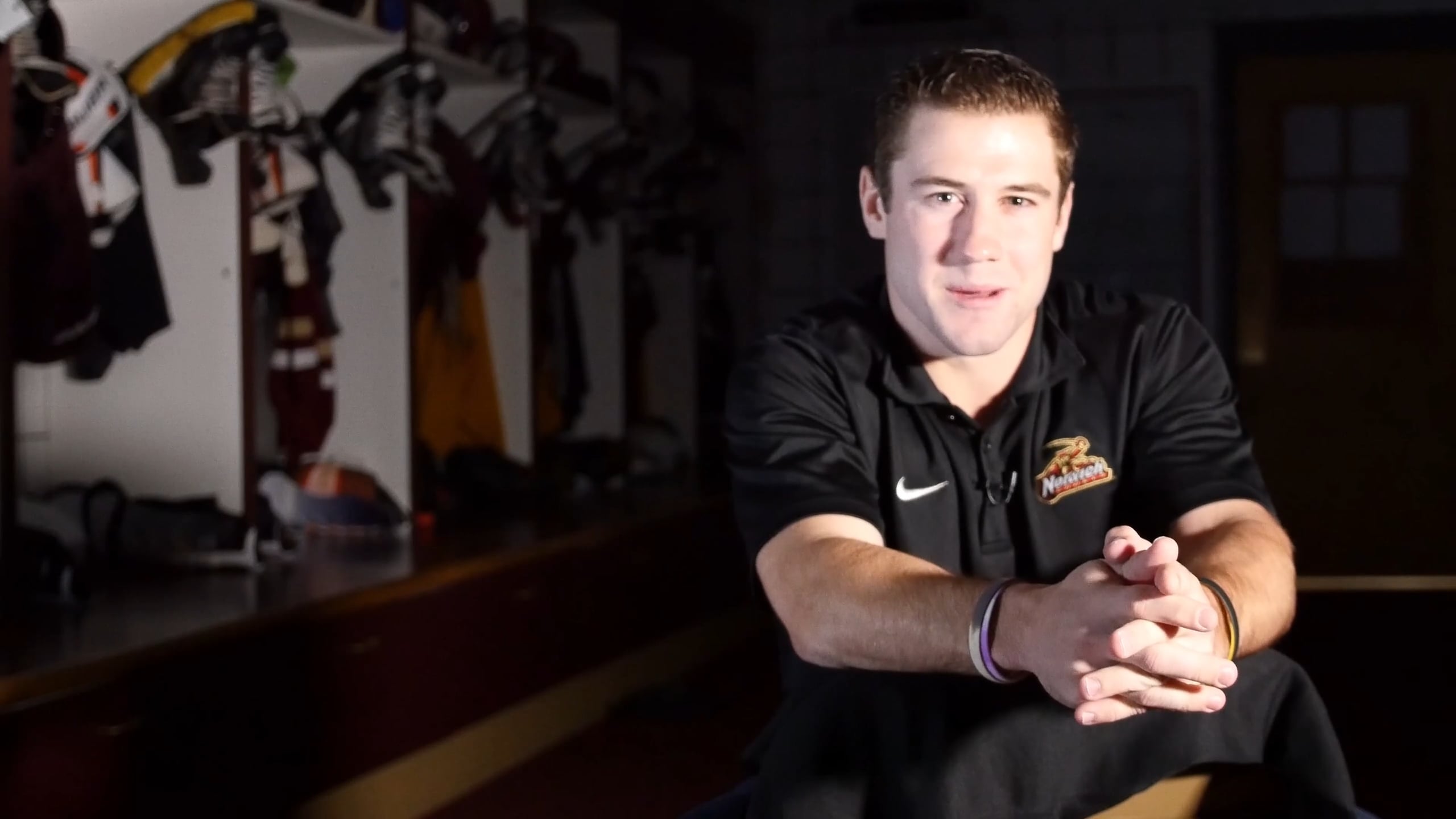 Norwich Men's Ice Hockey Captains 2016: Austin Surowiec and Tyler ...