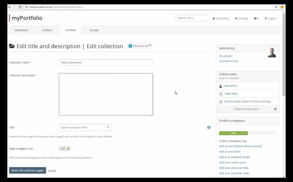 Collections on Vimeo