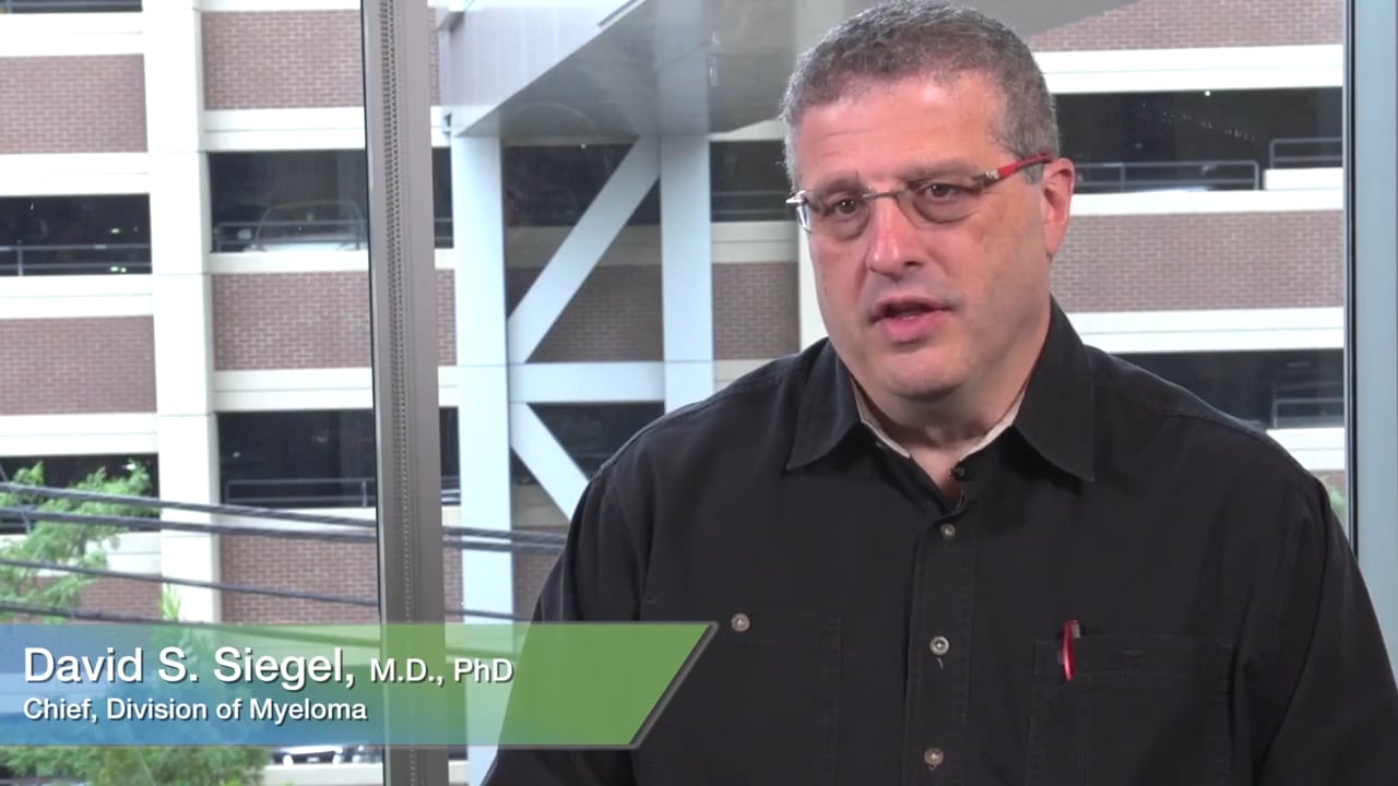 Dr. David Siegel Discusses Advances in the Treatment of Multiple ...