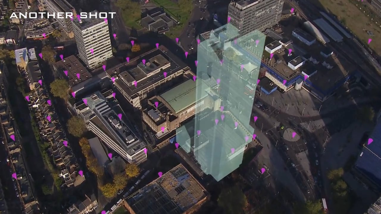 3D camera tracking breakdown on Vimeo