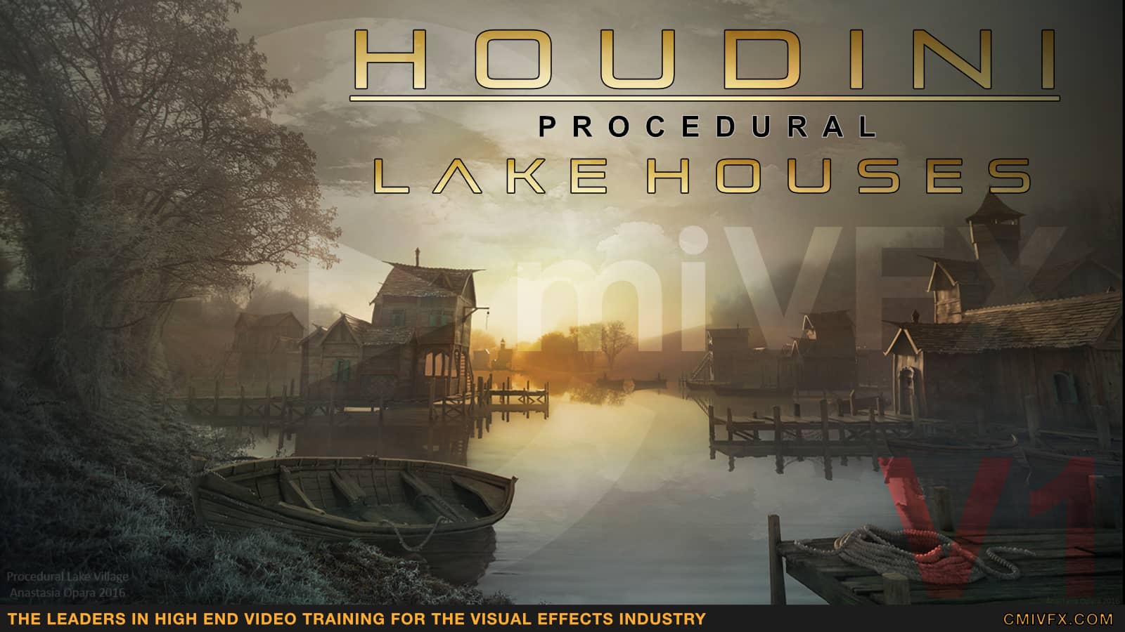 cmiVFX Releases Procedural Lake House Building Creation in Houdini ...