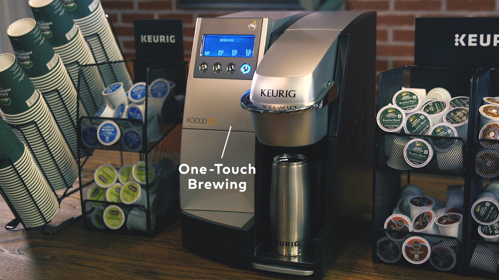 Keurig Commercial K3000SE Brewer on Vimeo