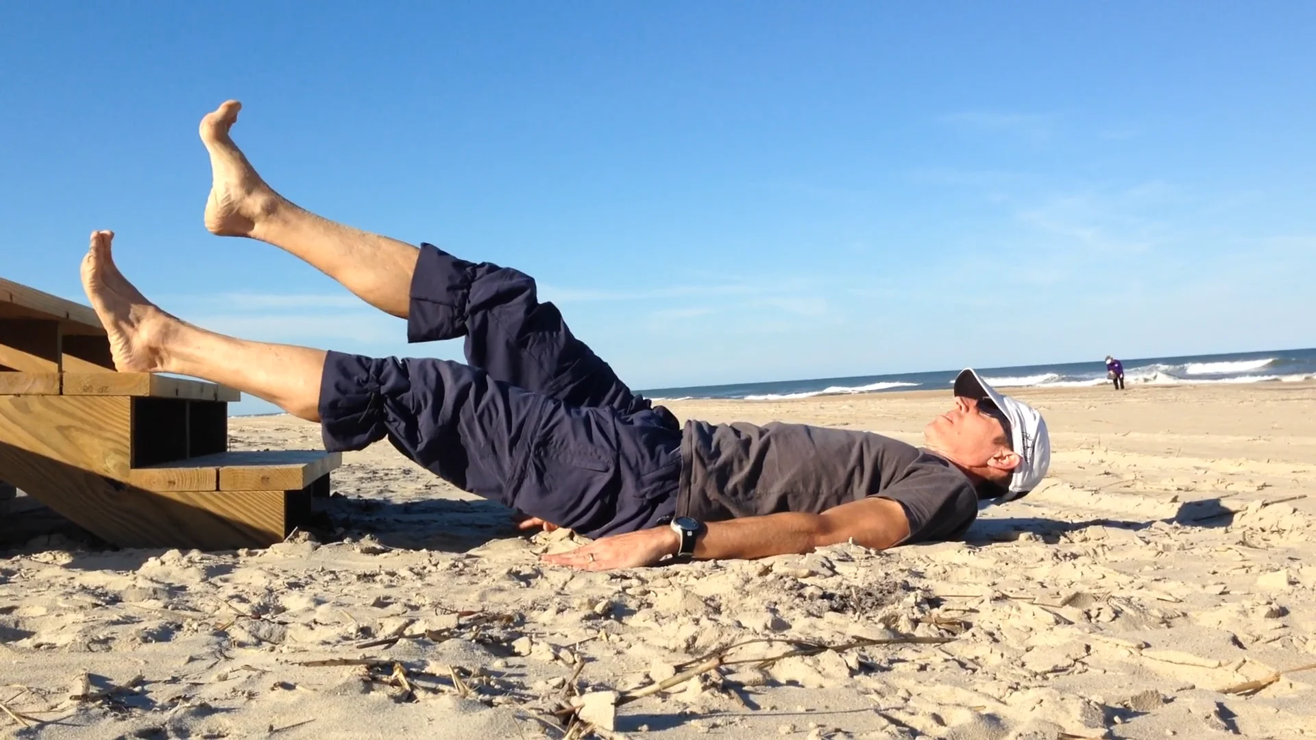 Hamstring Tendinopathy Loading Progression - straight leg bride, single ...