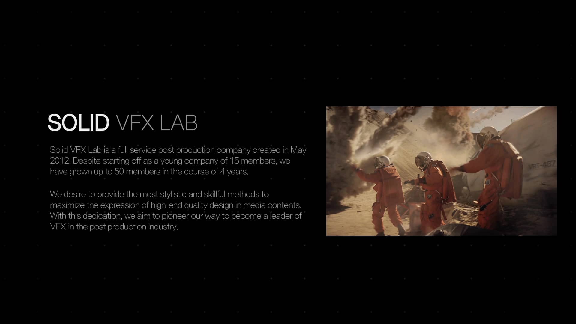 SOLID VFX LAB - PROMOTION on Vimeo