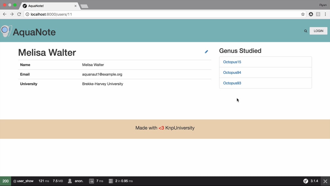 ManyToMany: The Inverse Side of the Relationship > Doctrine Collections: ManyToMany, Forms ...