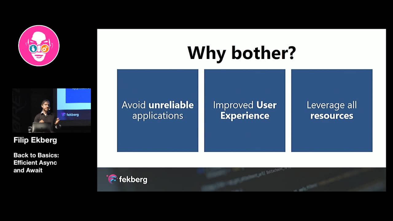 Filip Ekberg - Back to Basics: Efficient Async and Await | Øredev 2016 on Vimeo