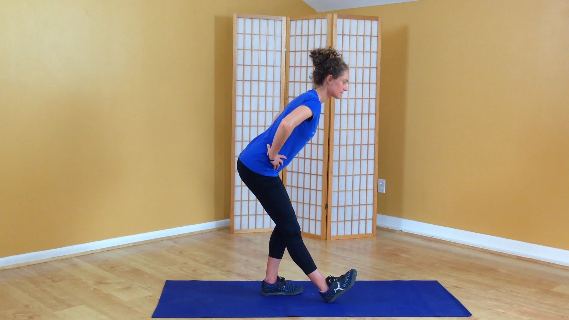 Hamstring Tendinopathy Loading Progression - Standing Dynamic Hamstring ...