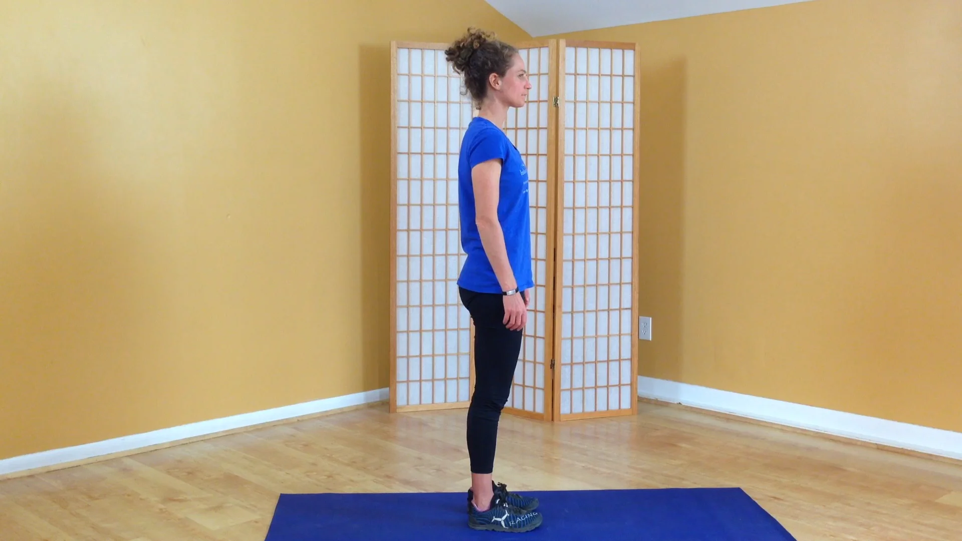 Hamstring Tendinopathy Loading Progression - Forward Bend on 2 Legs ...