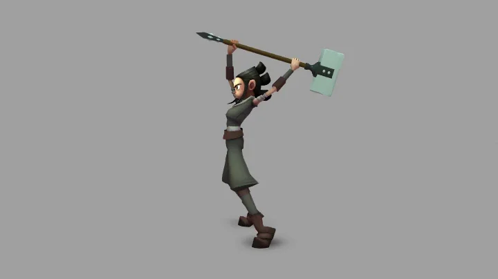 Games Combat Assignment (Key Poses for 3-hit combo)