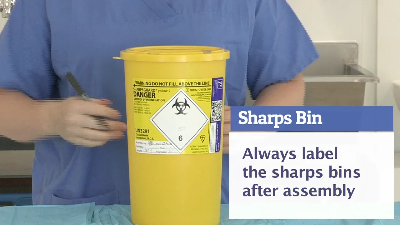 Sharps safety training - Imperial College Healthcare NHS Trust