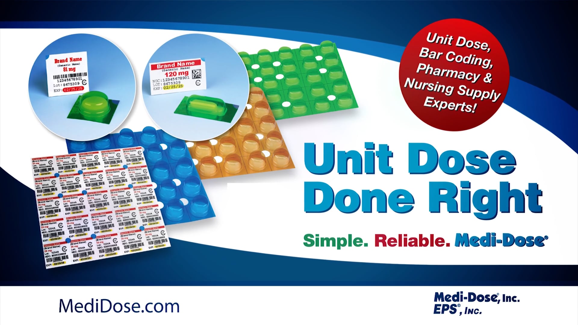 Unit Dose & Multi Dose - Medi-Dose, Inc | Unit Dose Experts | 20Ways Winter Hospital 2016 on Vimeo