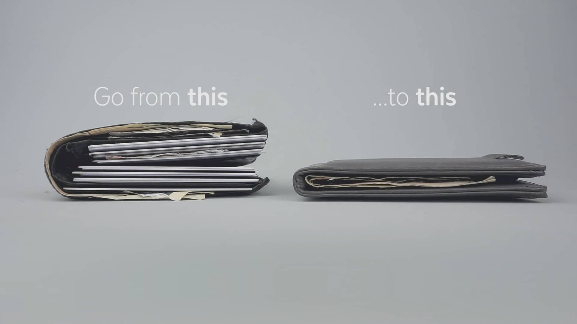 Distil Union - Wally Bifold Wallet with FlexLock™ on Vimeo