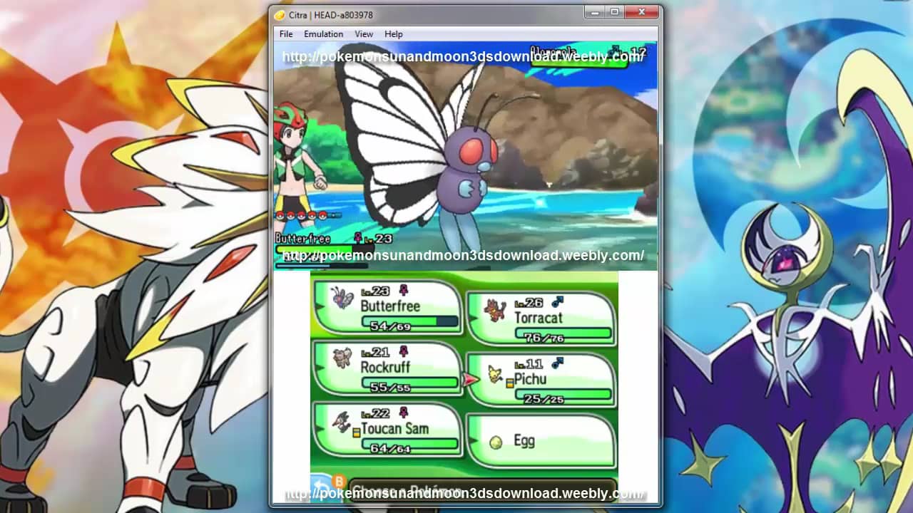 Pokémon Sol y Luna ROM 3DS Emulador Descargar Gratis directa con ...