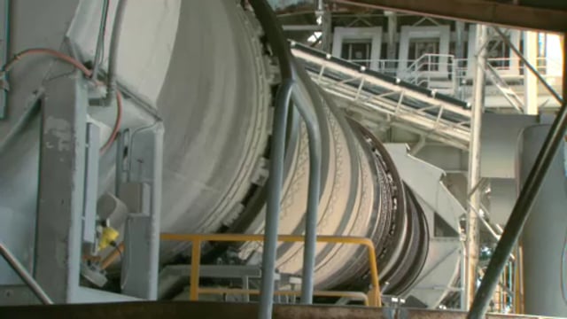 Calcination step 4: In the rotary kiln — Science Learning Hub