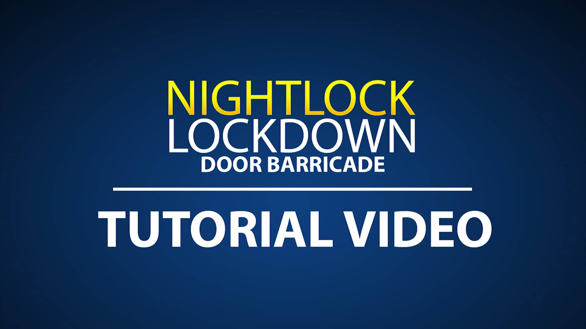 Nightlock Tutorial Video on Vimeo