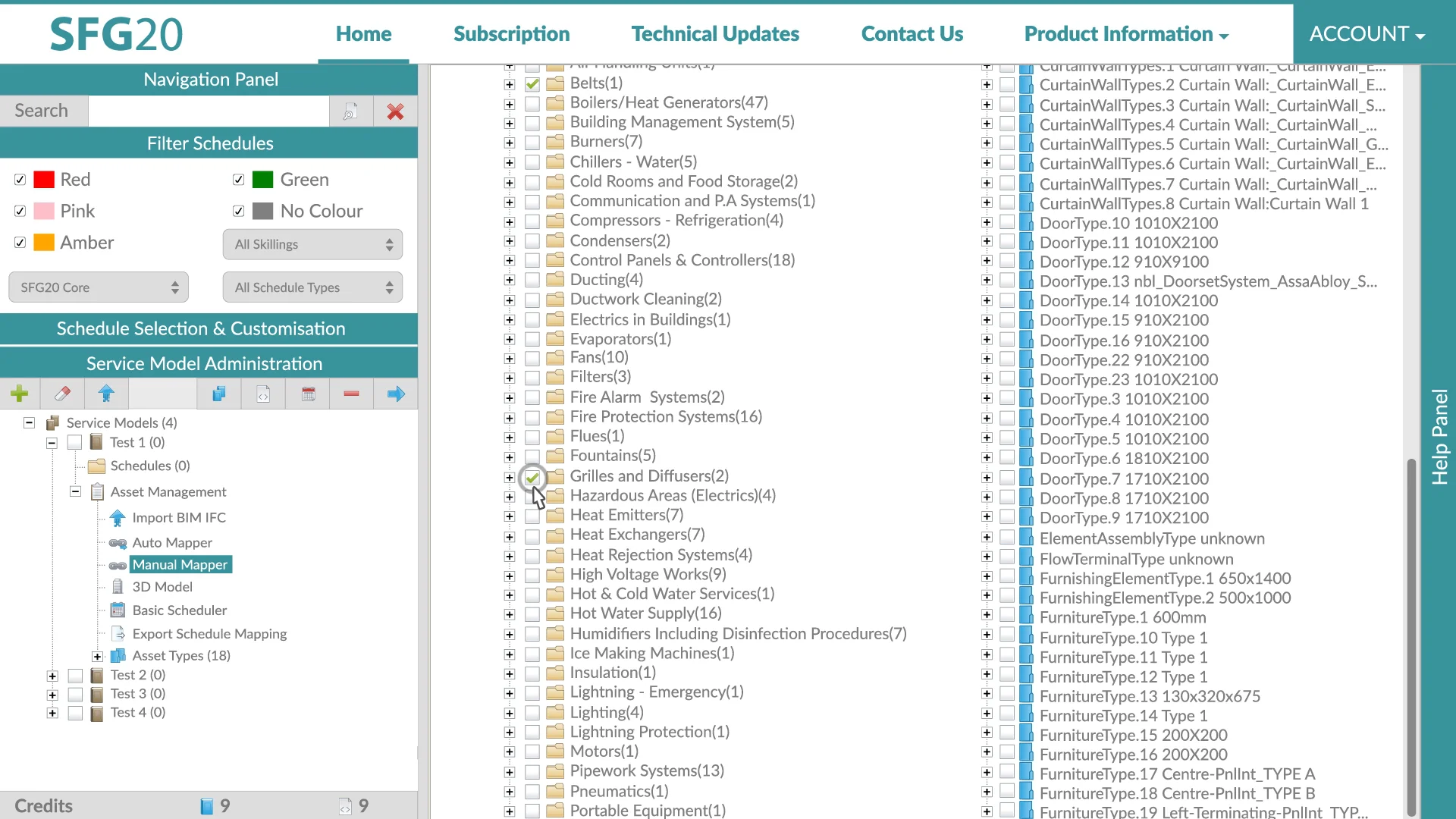 SFG20 BIM Videos - View or Amend Manual Mapping on Vimeo