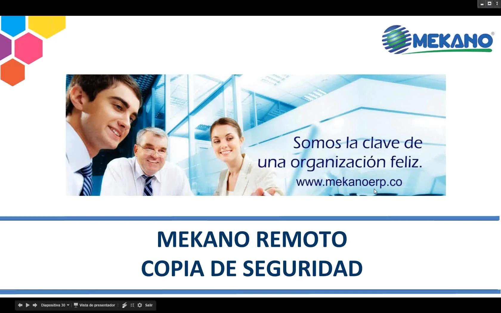BACKUP MEKANO REMOTO - EQUIPO ADICIONAL