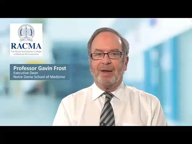 Medical Leaders - Professor Gavin Frost: Self Management on Vimeo