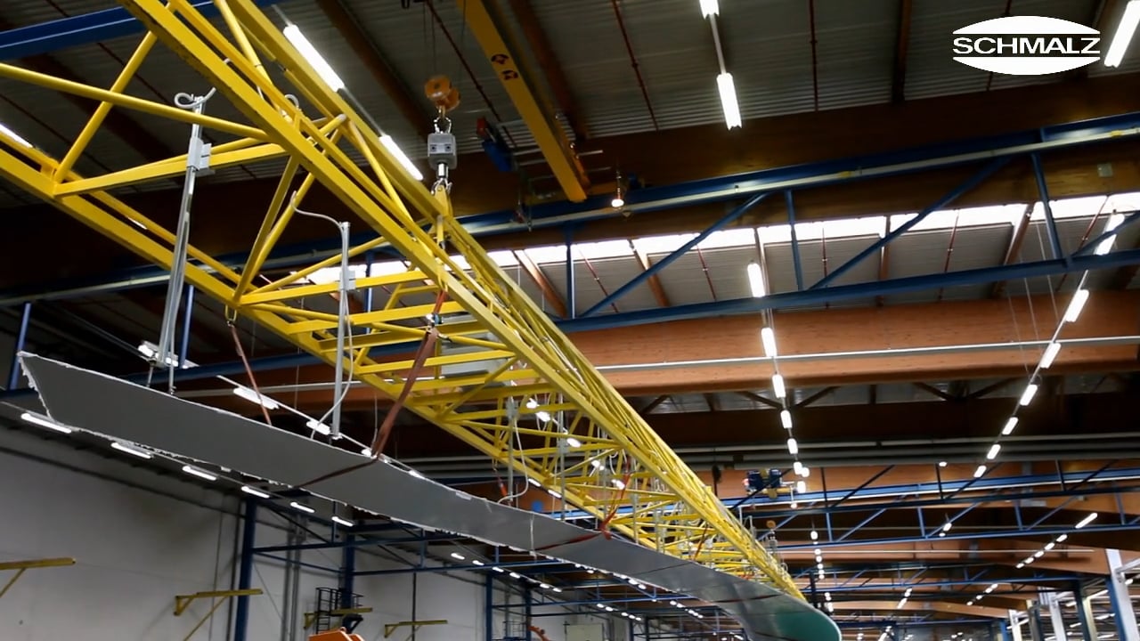 Vacuum Lifting Device VacuMaster for Lifting Rotor Blade Shells for ...