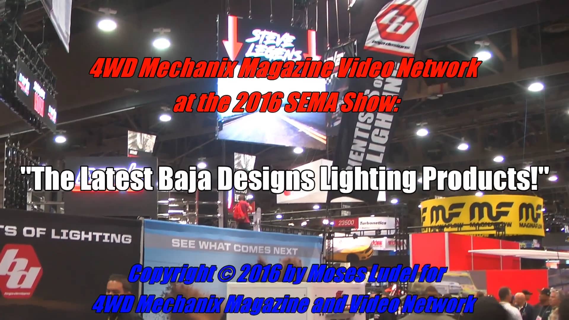 Latest Baja Designs Products at the 2016 SEMA Show! on Vimeo
