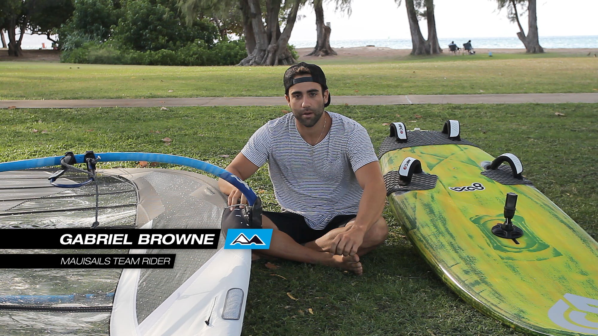 Gabriel Browne is getting back to PWA racing in 2017 | Windsurfing Videos | MauiSails Hawaii