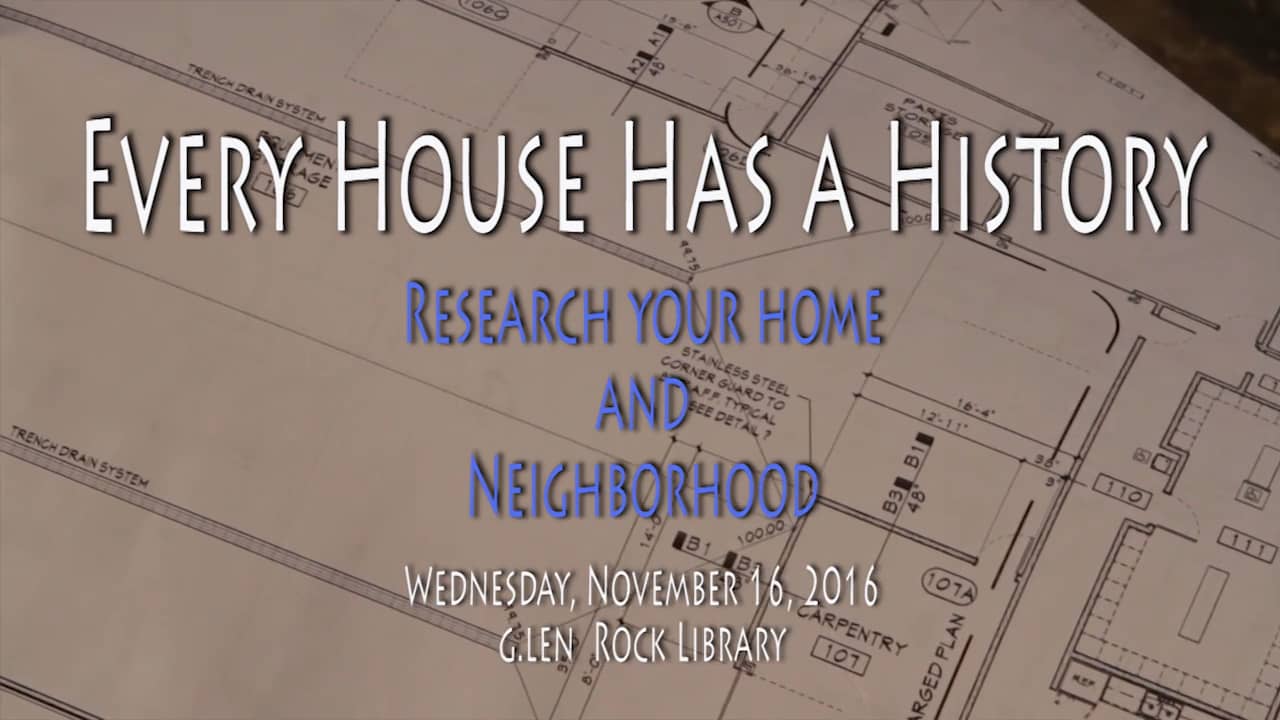Every House Has a History on Vimeo