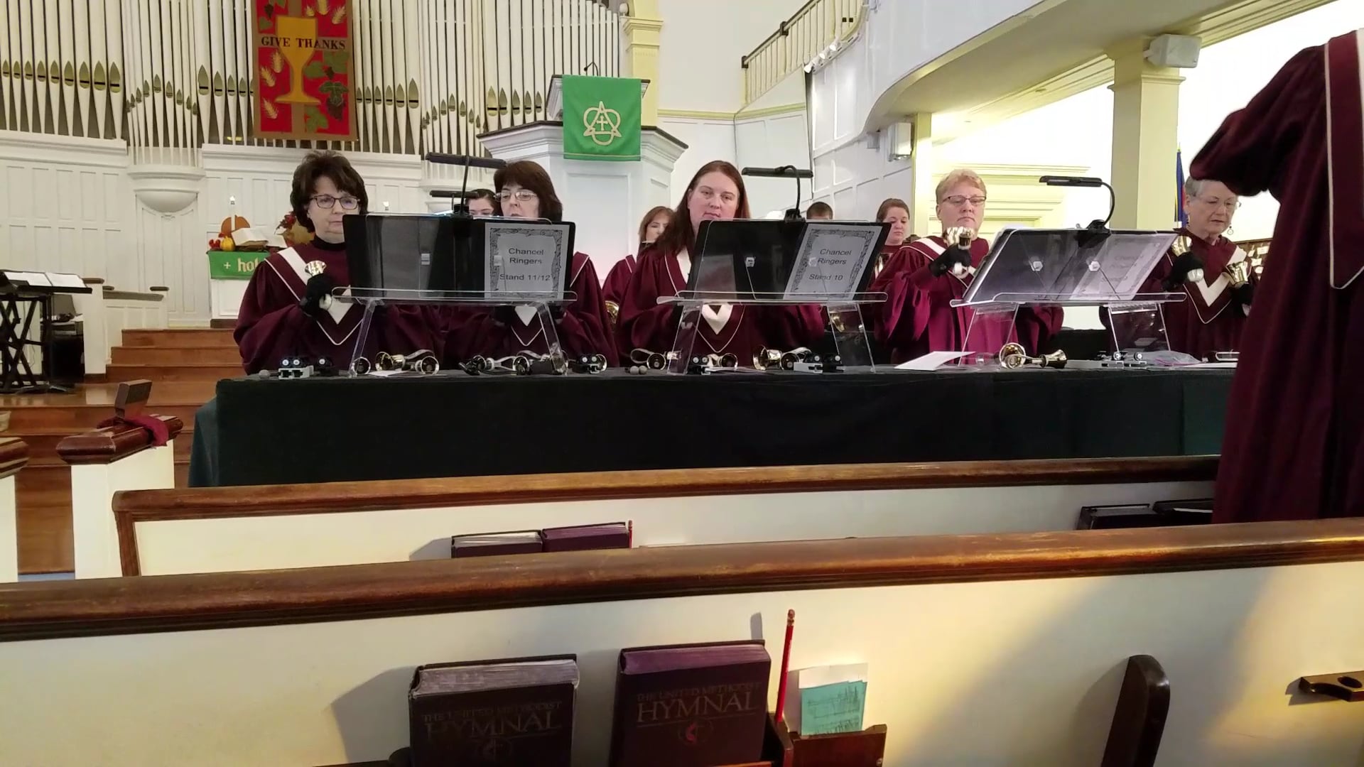 excerpt from bell choir this morning on Vimeo