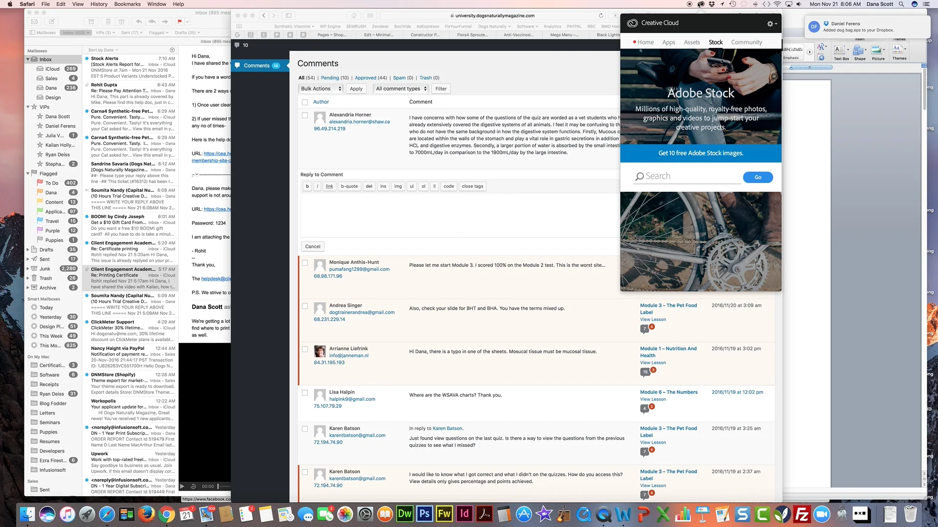 Comments Screen Recording on Vimeo