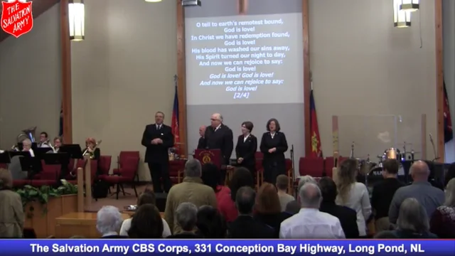 Sunday November 20, 2016 - Morning Service in Salvation Army CBS Corps ...