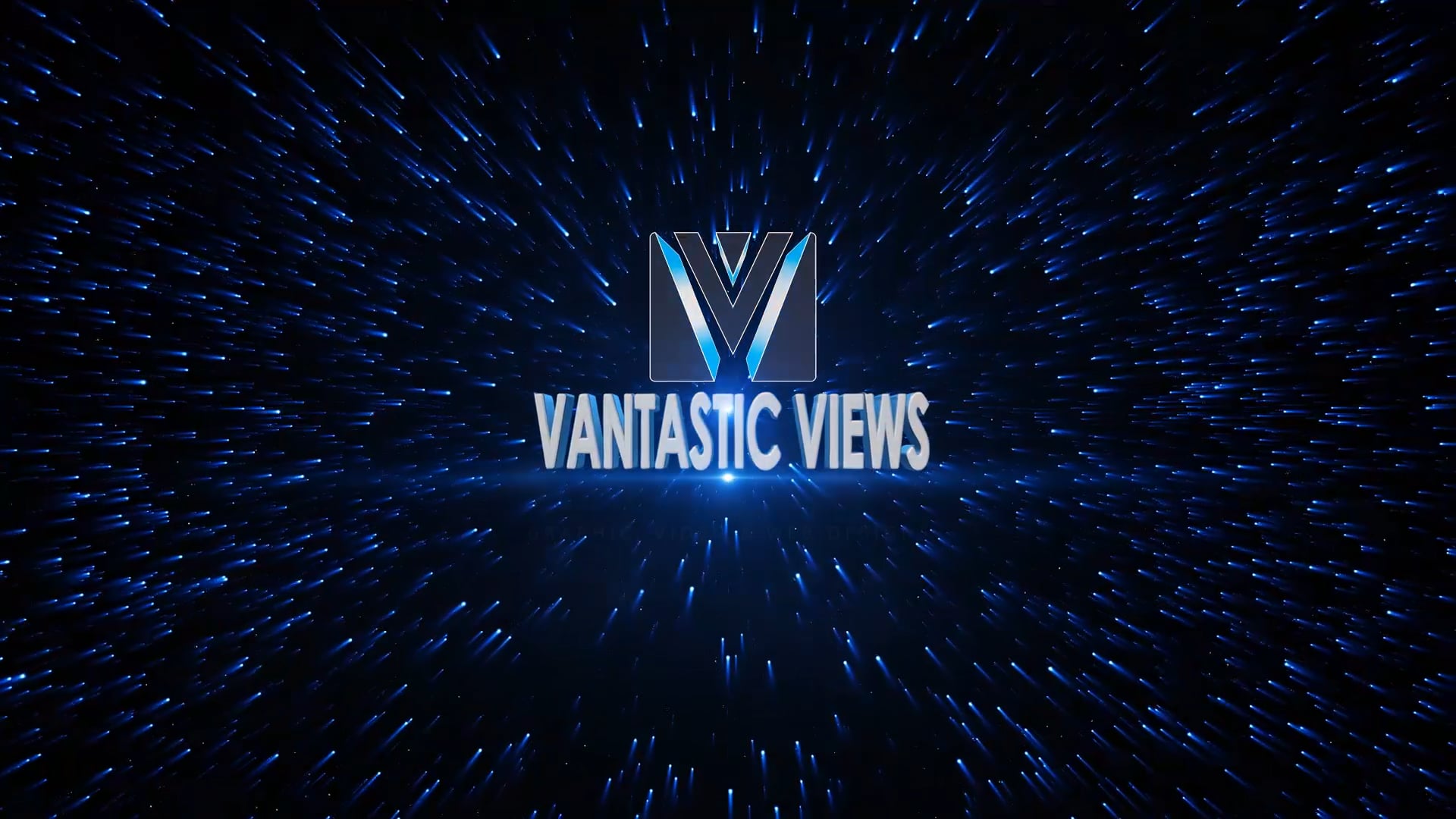vantastic views logo reveal with sound on Vimeo