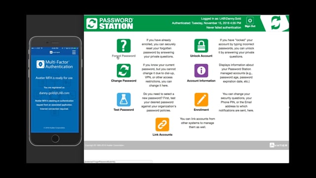 Avatier Password Station to Launch Safe and Secure MFA Biometric ...