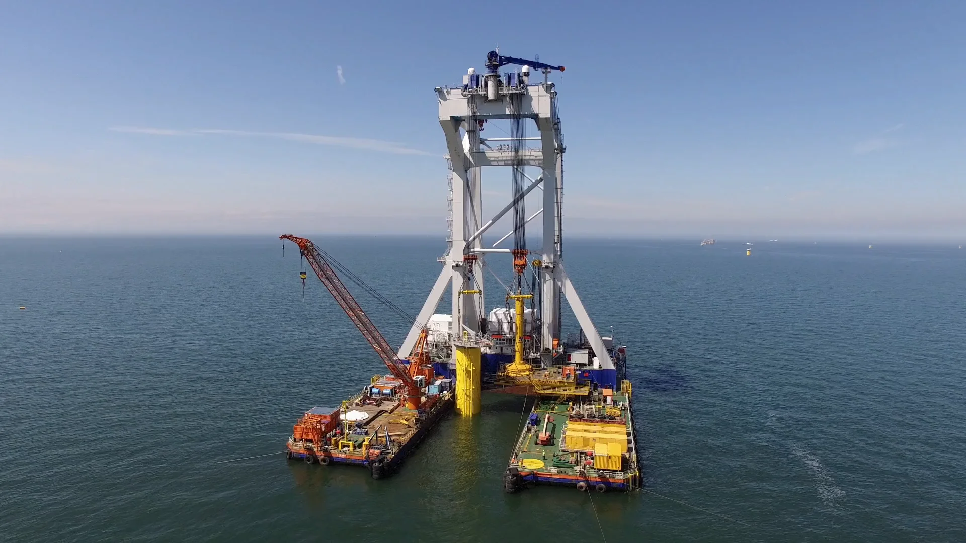 Construction of the Burbo Bank Extension Offshore Wind Farm