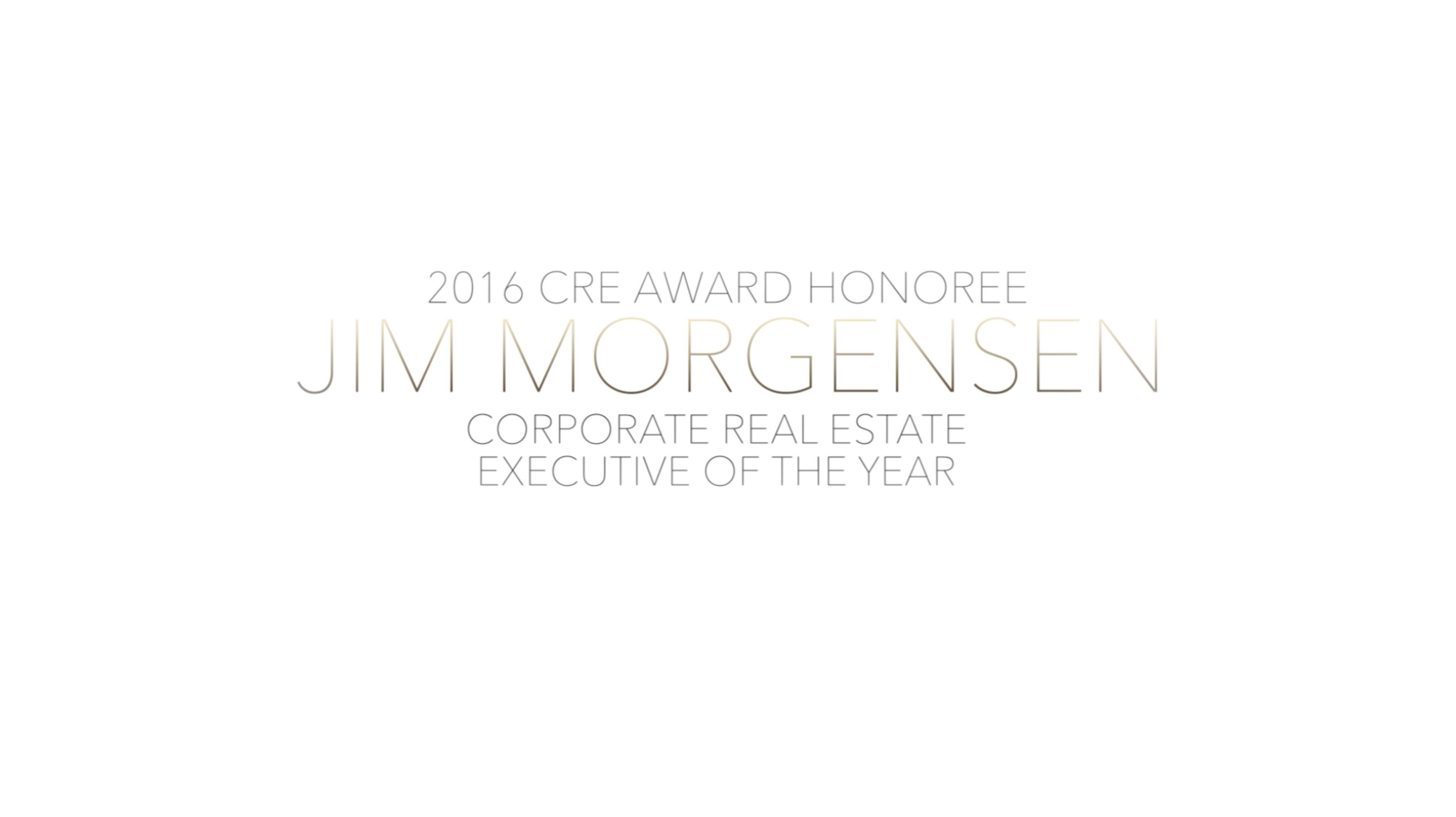 2016 CRE Award Honoree JIM MORGENSEN Biopic on Vimeo
