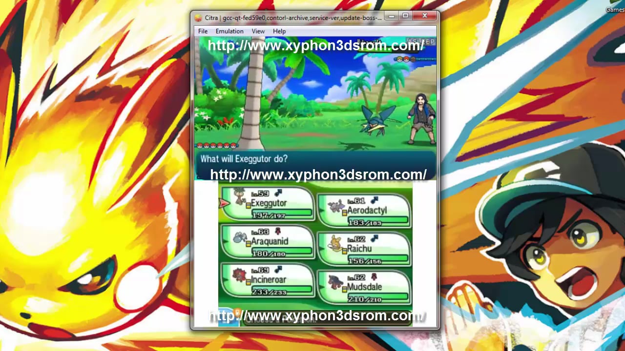 Decrypted Pokémon Sun .3DS Download for Citra Edge Emulator on Vimeo