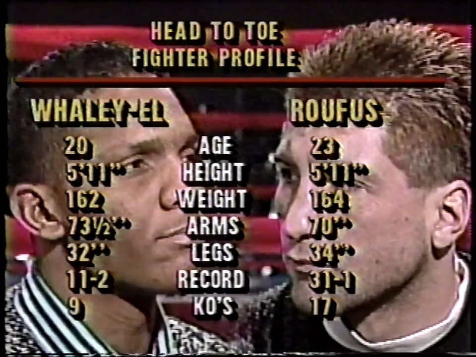 Rick Roufus vs Kevin Whaley-El on Vimeo