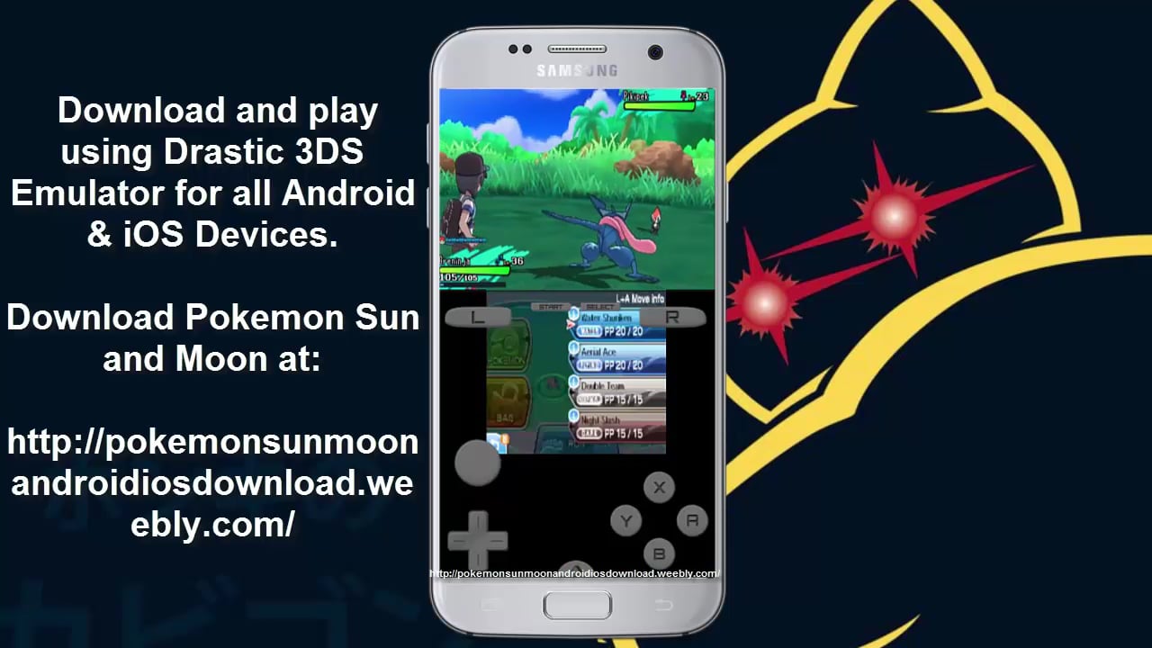 How to play Pokémon Sun in Android - Working Drastic 3DS Emulator on Vimeo