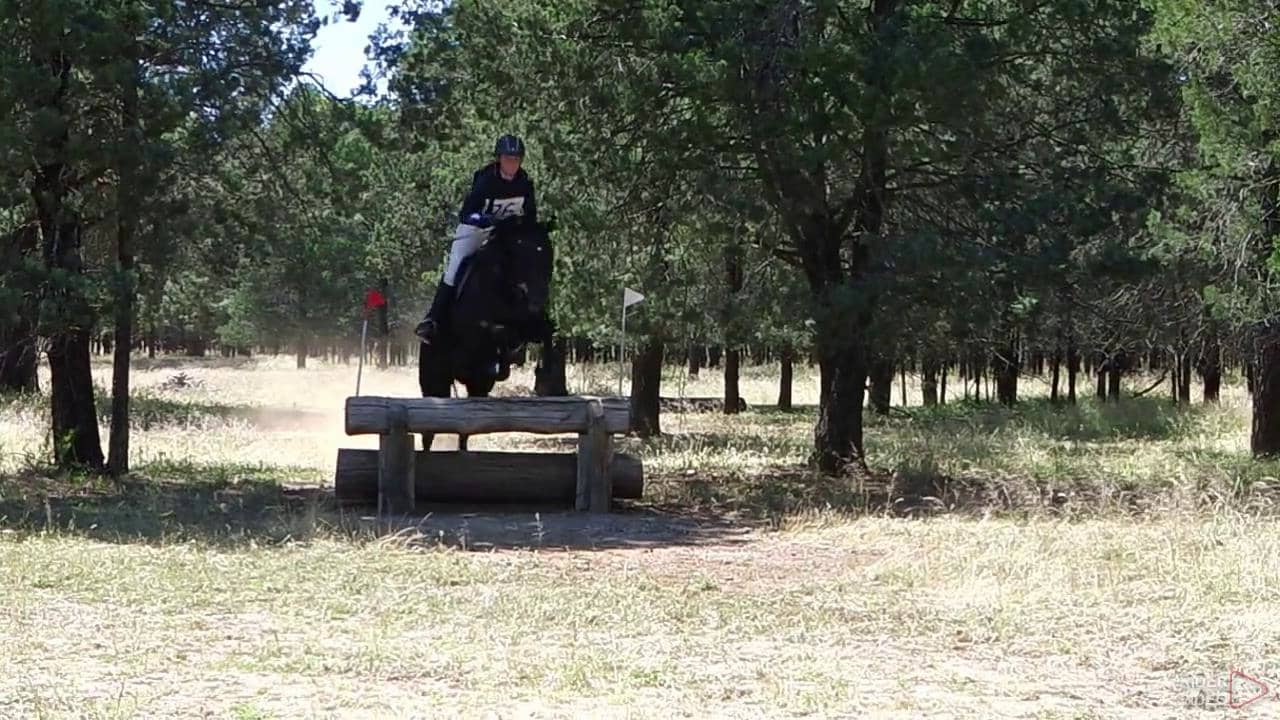 ELIZA MYLON riding REVELWOOD SUMMER HIT 76 EvA80 REA Wagga Horse Trials ...
