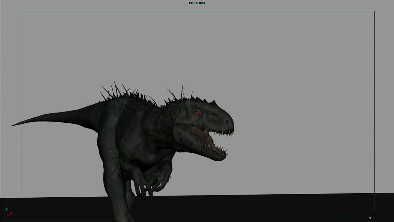 Indominus Rex Animation Test on Vimeo