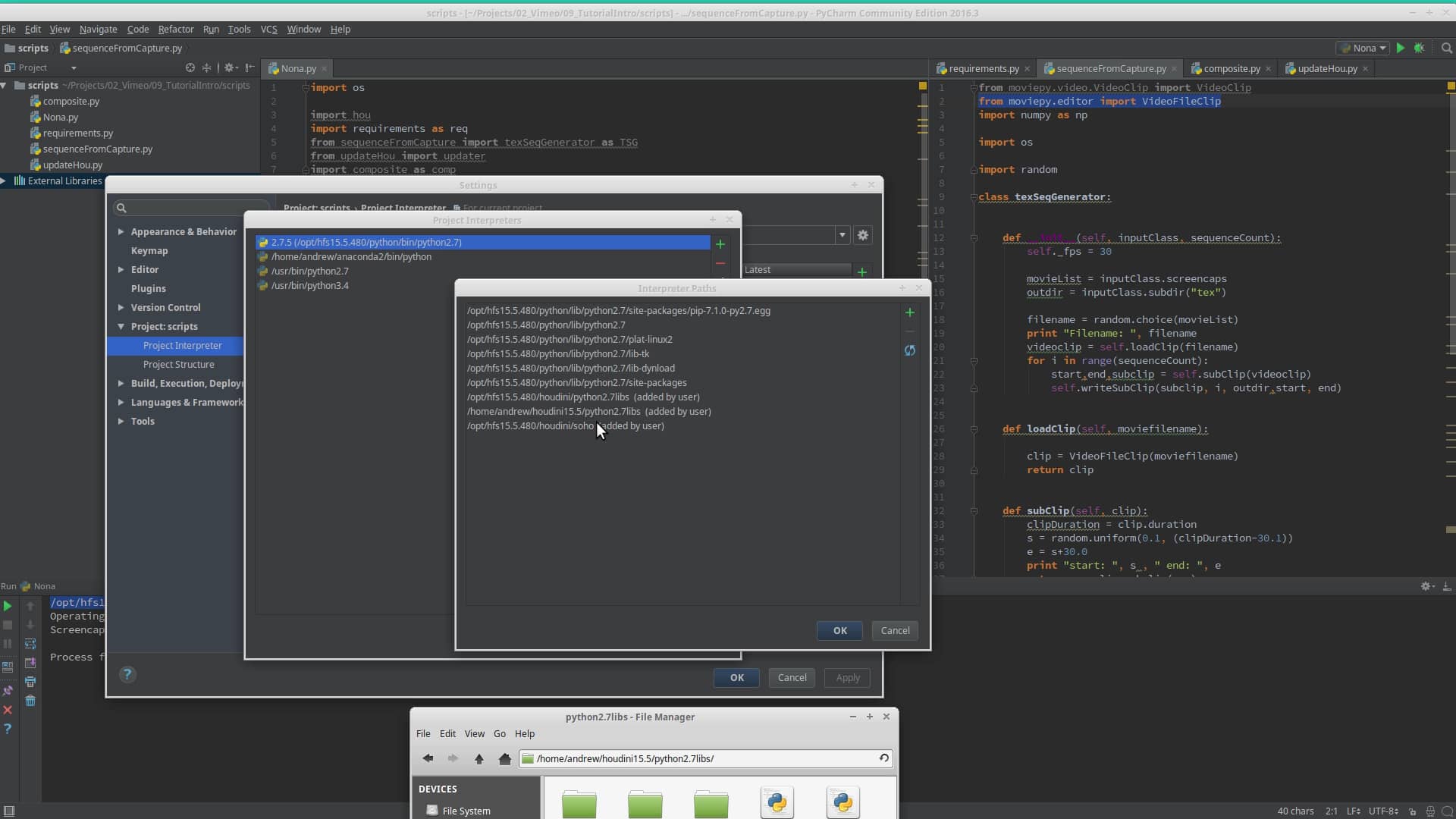 Automated Title Sequence 02 PyCharm with Houdini on Vimeo