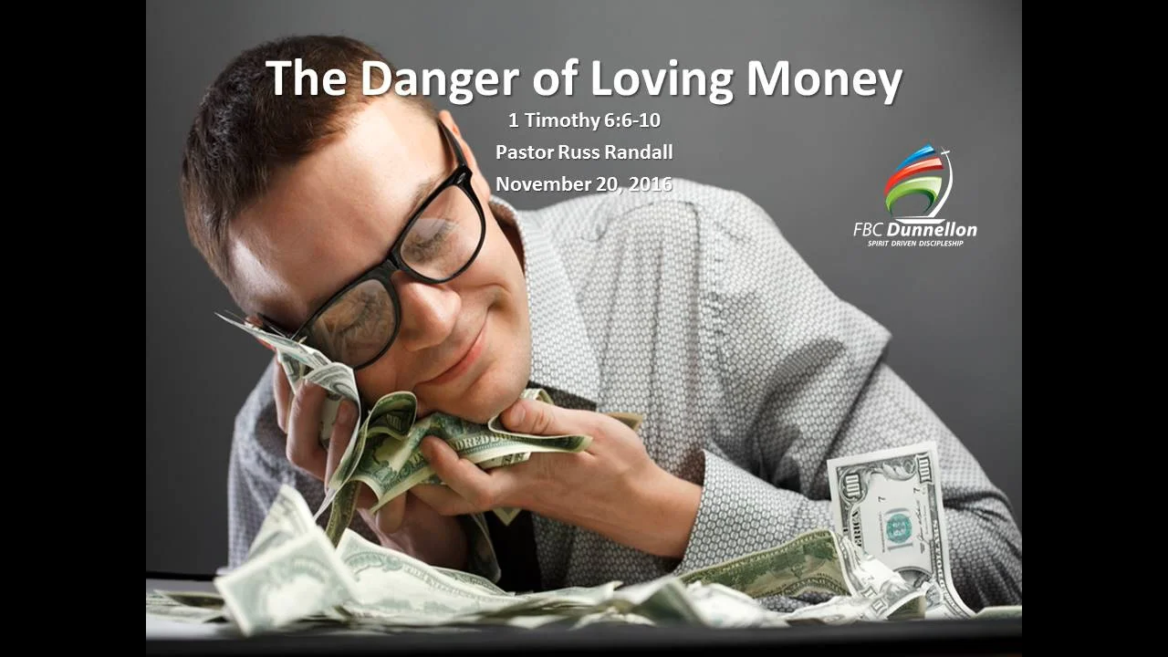 11.20.16 The Danger of Loving Money on Vimeo